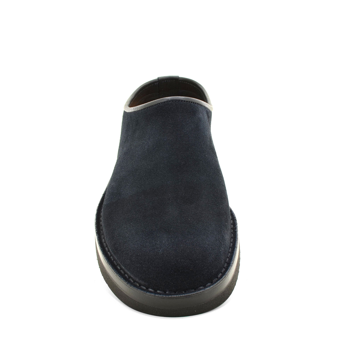 Clog Navy Suede – Jadd Shoes
