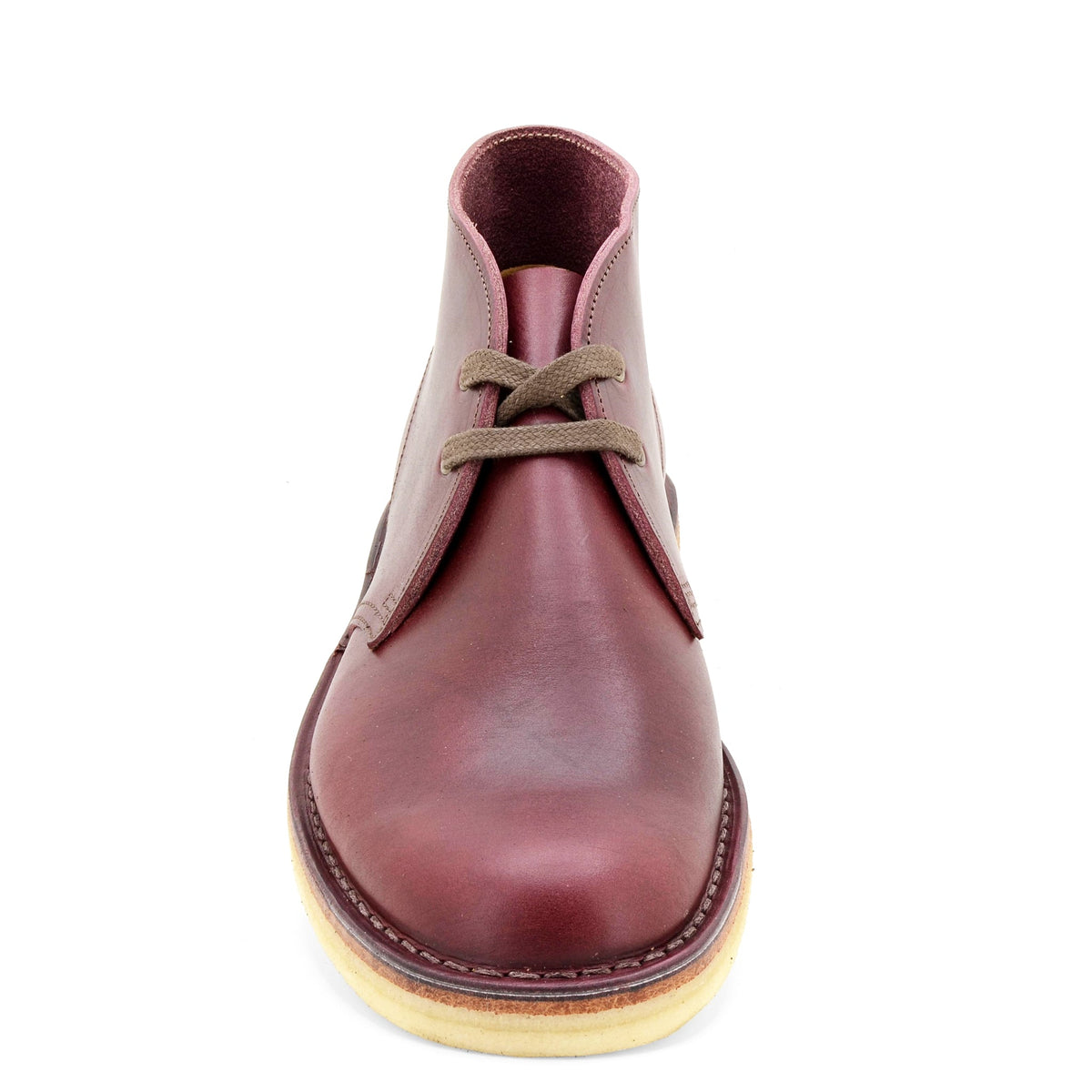 Veg Tan Burgundy English Desert Boots - Made in UK – Jadd Shoes